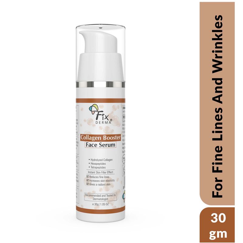 Buy Fixderma Hydrolyzed Collagen Booster Face Serum With Peptides ...