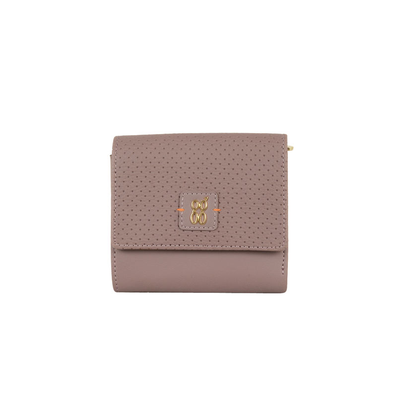 Buy Baggit Clawdia Purple Small Wallet Online