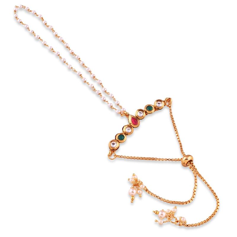 Buy Accessher Women Gold-Plated Armlet Online