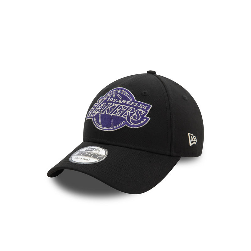 Buy New Era Men NBA METALLIC 9FORTY LOSLAK BLK Sun Cap Online