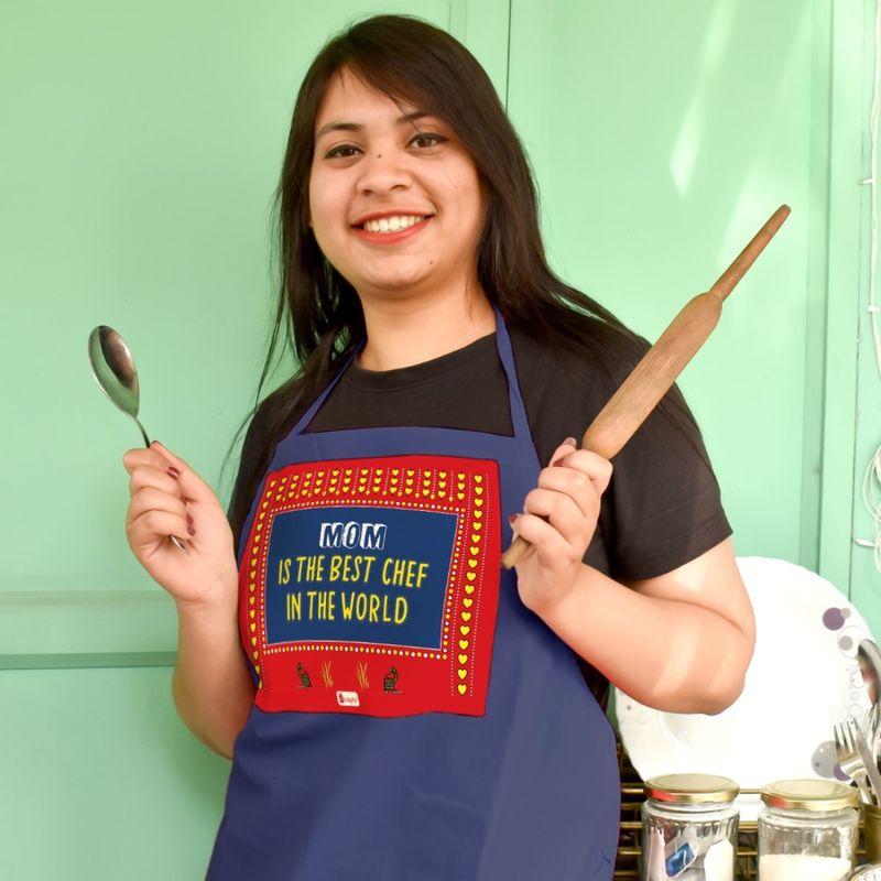 Buy Indigifts Mother Gift The Best Chef In The World Quote Artwork ...