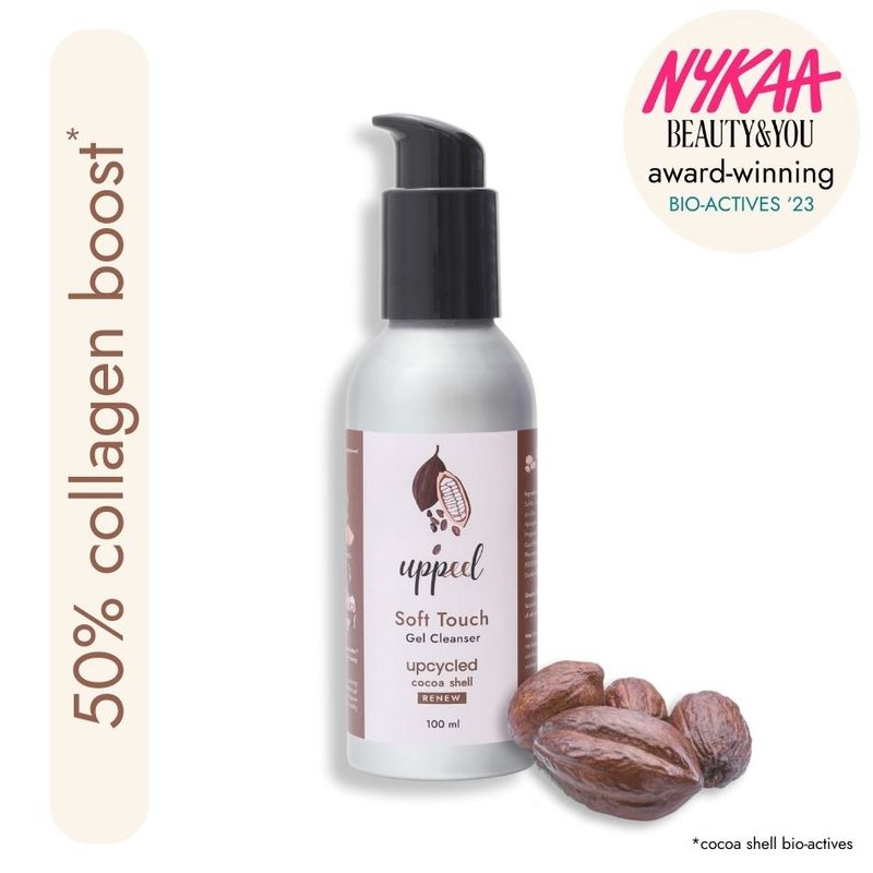 Buy Uppeel Cocoa Shell Soft Touch Face Wash Smooths and Firms Skin for ...