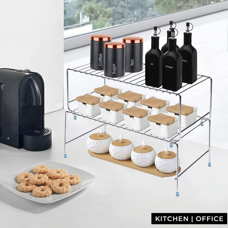 Buy Plantex Ss Multipurpose Kitchen Rack Online