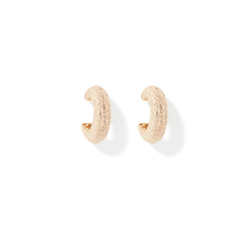 Buy Forever New Tanya Texture Hoops Earring Online