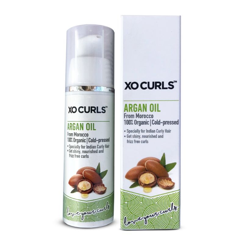 Buy XO Curls 100% Pure Cold-Pressed Organic Argan Hair Oil Online