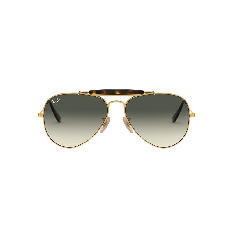 Buy Ray-Ban 0RB3029 Cloud Grey Anti-Reflective Outdoorsman II Aviator ...
