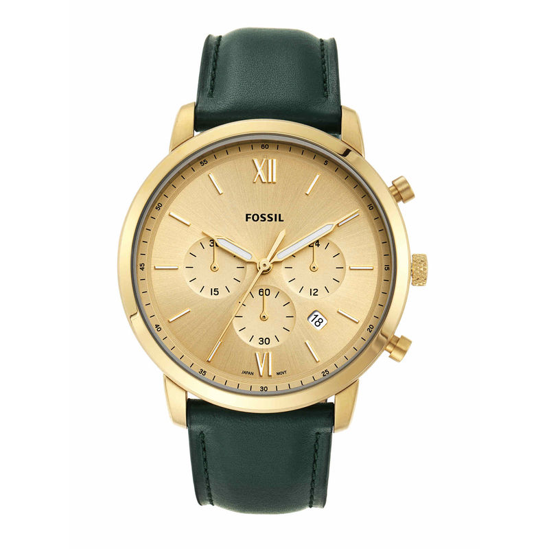 Buy Fossil FS5580 Neutra Chrono Green Watch For Men Online