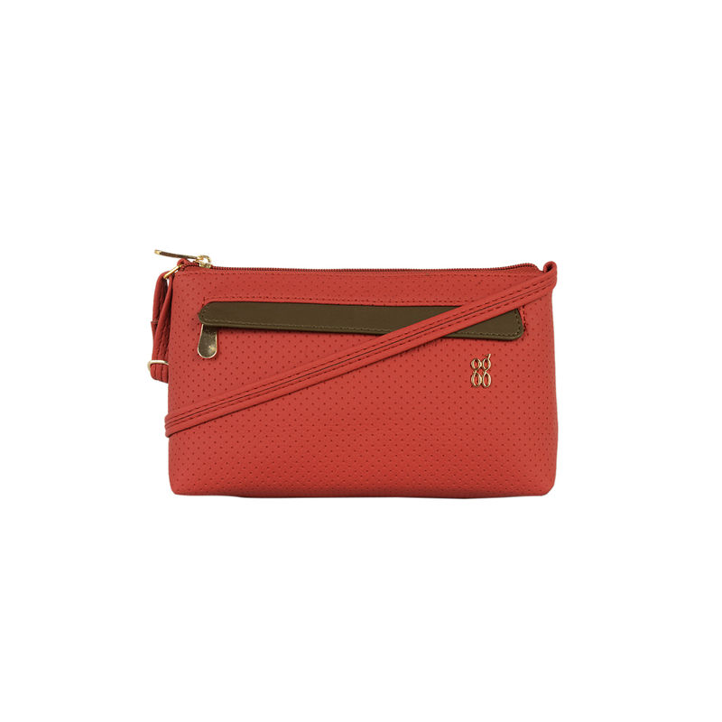 Buy Baggit Locksy Red XL Sling Bag Online