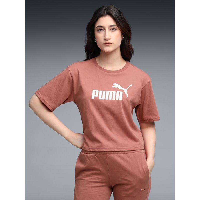 Buy Puma Womens Rust Relaxed Fit T-shirt Online