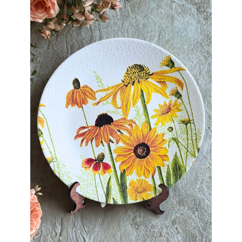 Buy Akira Furnishings Nature-Themed 8" Wall Plate – Bright Colorful ...