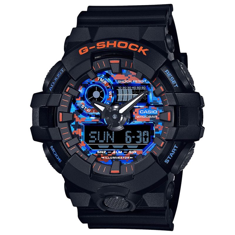 Buy Casio G1098 G-shock Camouflage(ga-700ct-1adr) Analog-digital Watch ...