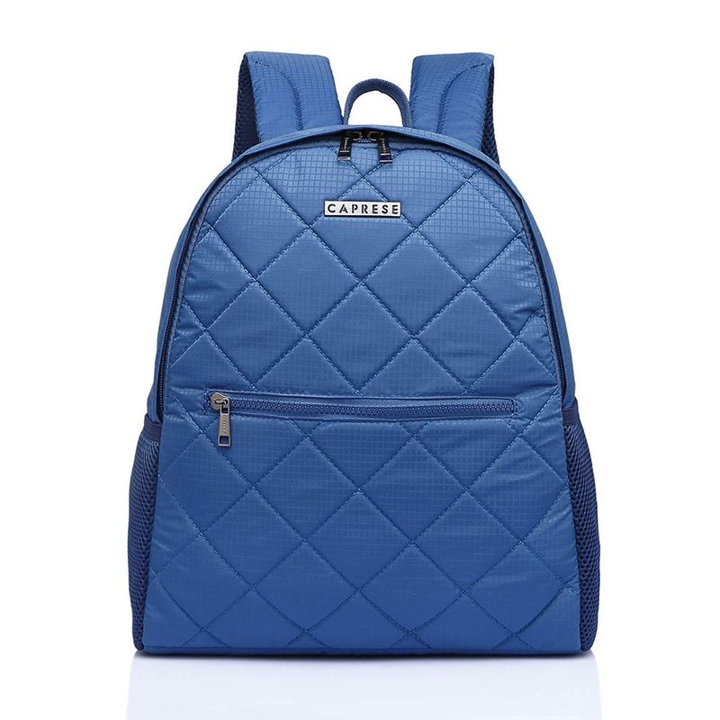 Buy Caprese Daizy Q Medium Blue Backpack Online