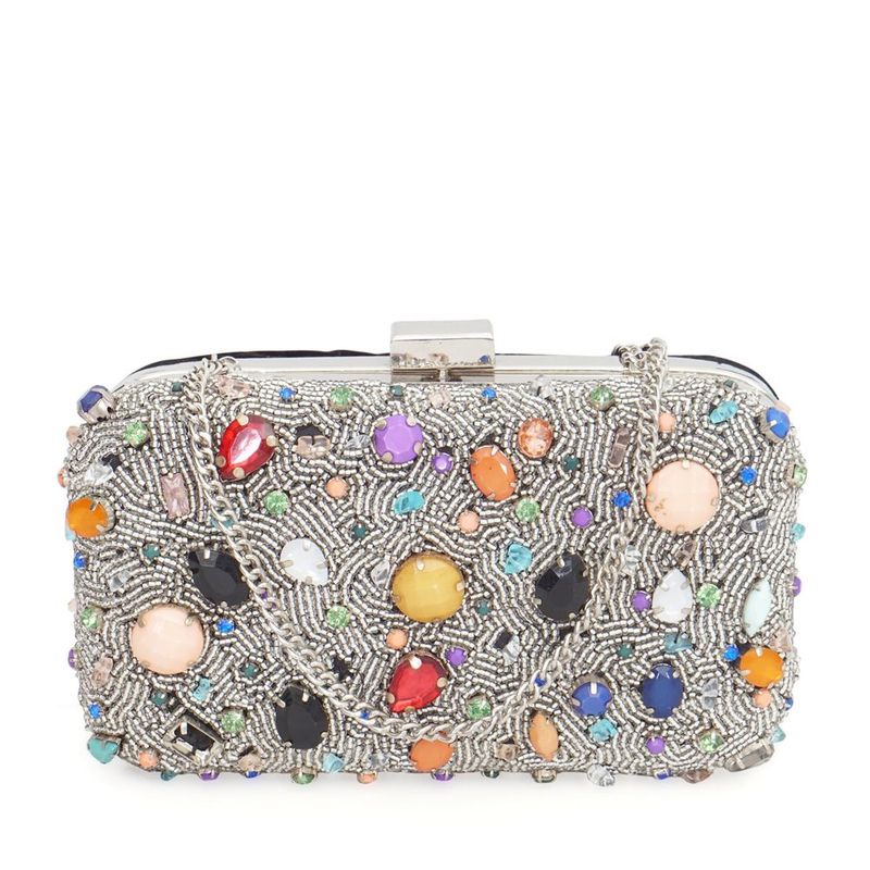 Buy Diwaah Multi-color Velvet Clutches Online