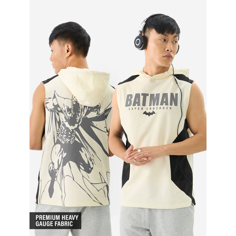 Buy The Souled Store Official Batman Caped Crusader Hooded T-Shirt Online