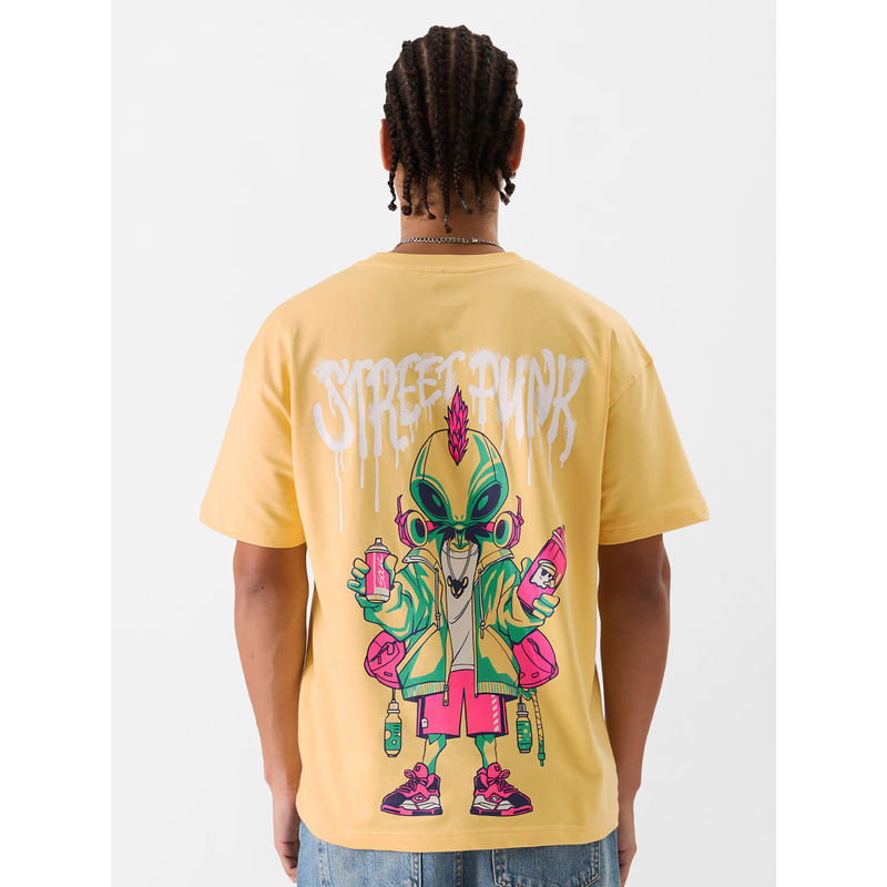 Buy The Souled Store Originals Alien Invasion : Street Punk Oversized T ...