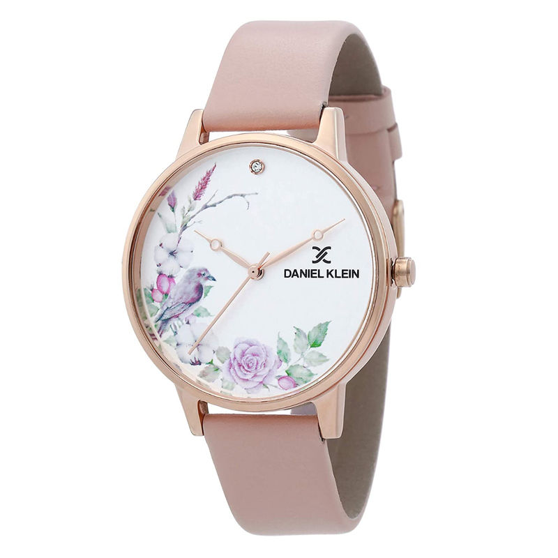 Buy Daniel Klein Beige Color Watches For Women (dk.1.12338-5) Online