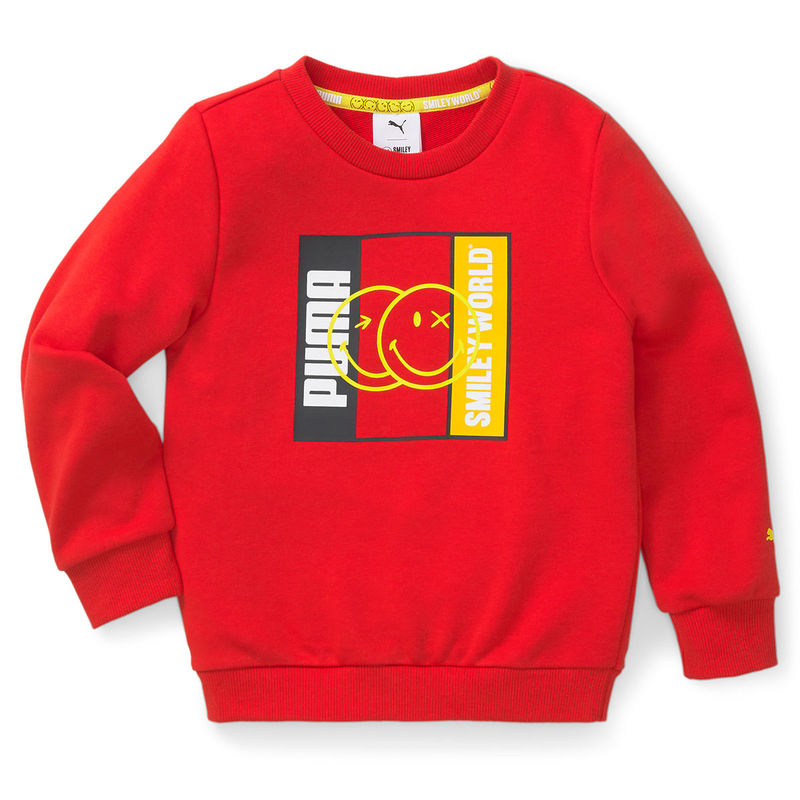Puma X Sw Unisex Kids Red Sweatshirts: Buy Puma X Sw Unisex Kids Red ...