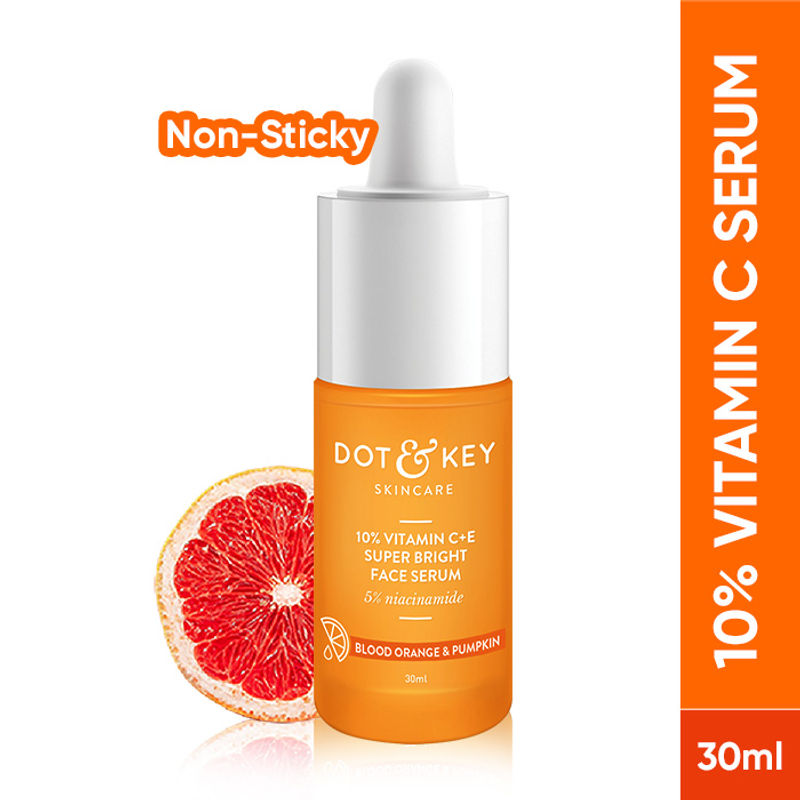 Buy Dot & Key 10% Vitamin C + E Face Serum With 5% Niacinamide, Fights ...