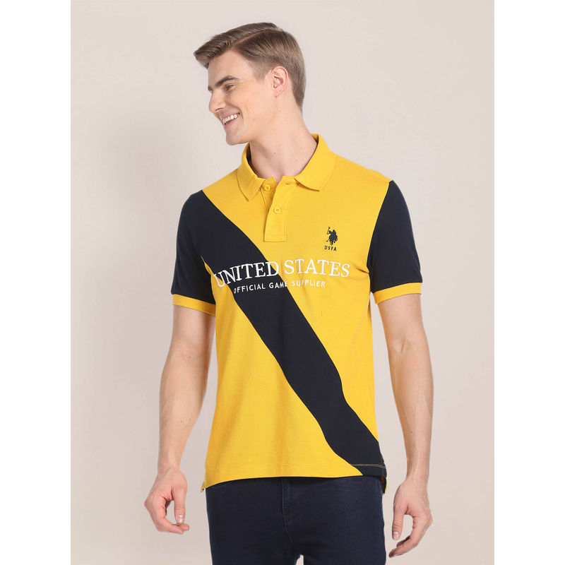 Buy U.S. POLO ASSN. Iconic Number Varsity Polo T-Shirt Online