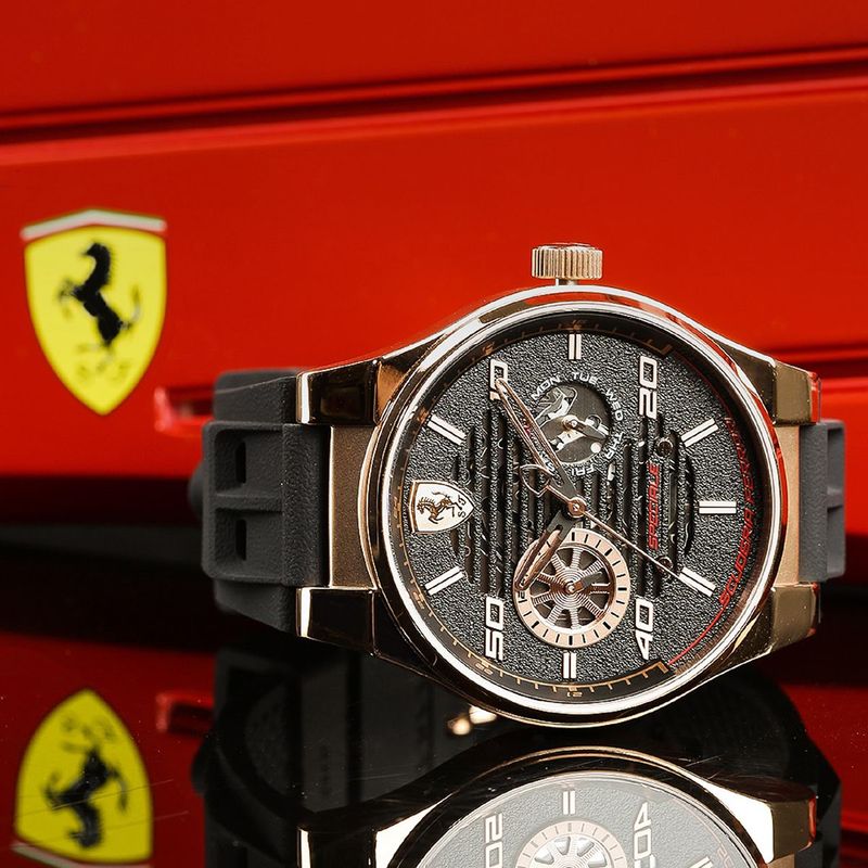 Buy Scuderia Ferrari Speciale 0830458 Black Dial Analog Watch For Men ...