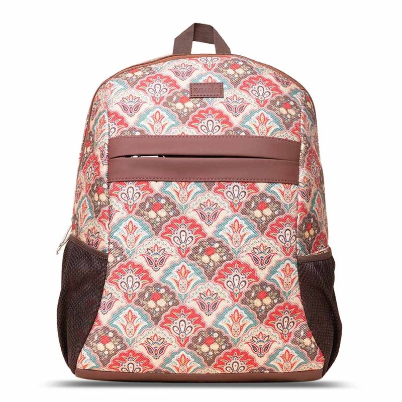Buy Zouk Mughal Art Multicolor Classic Backpack Online