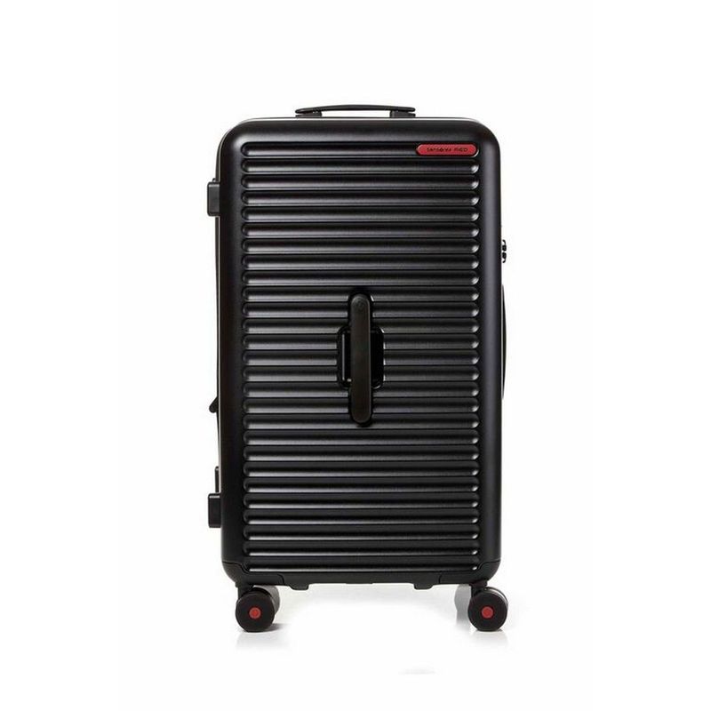 Buy Samsonite Toiis C Trunk Polycarbonate Hard Sided Ink Black Luggage ...