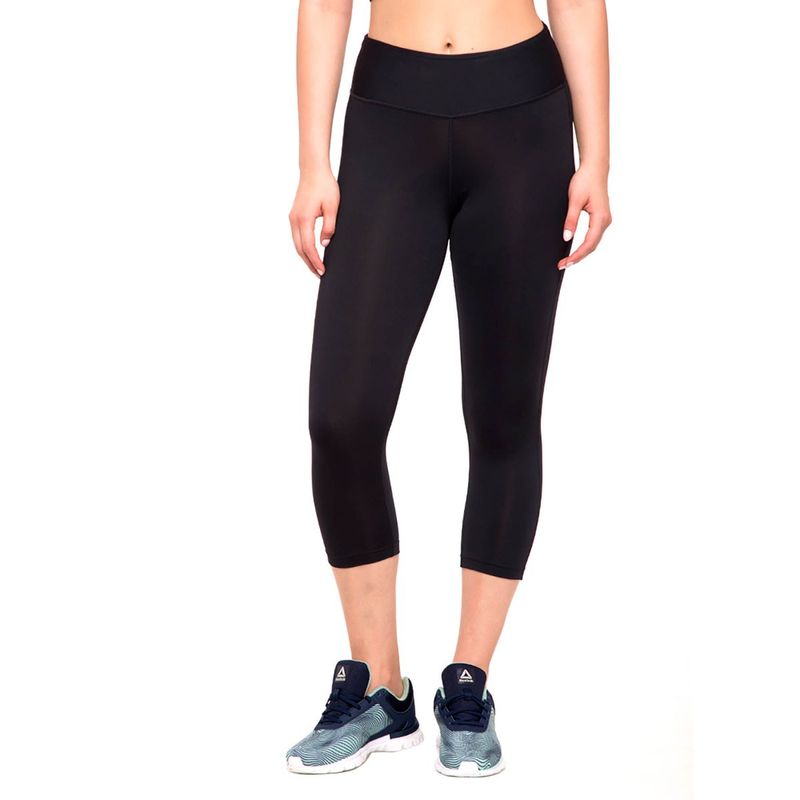 Buy Reebok Wor Pp Solid Capri - Black Online