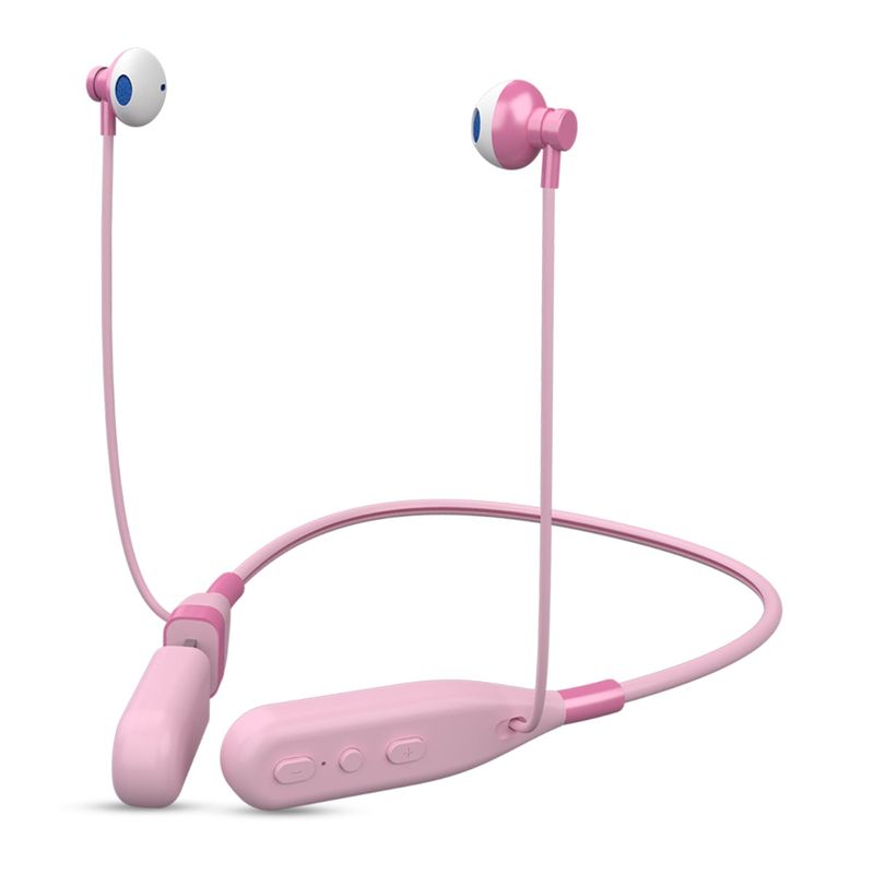 Buy Swagme Dhun NB008 India's 1st Changeable Dual Battery Neckband Pink ...