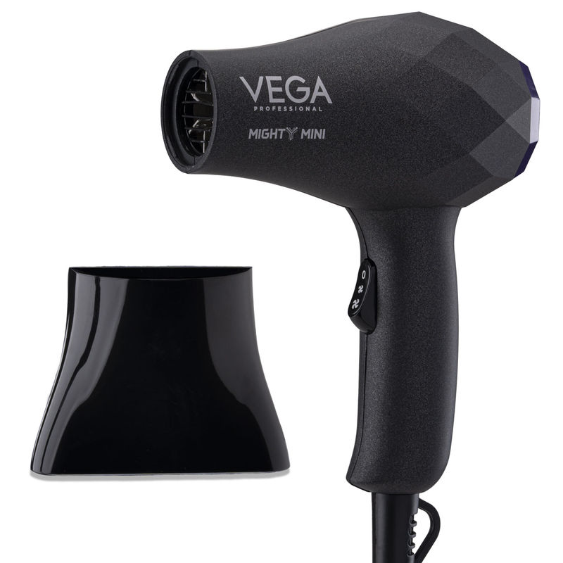 Buy VEGA Professional Mighty Mini 1000-1200w Hair Dryer - Black (VPPHD ...