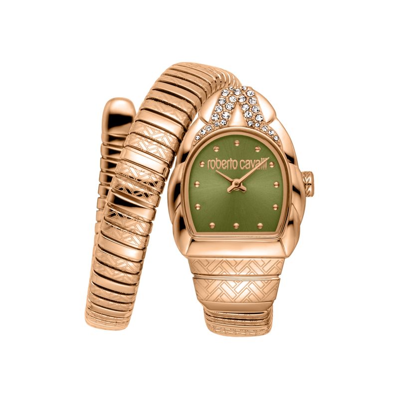 Buy Roberto Cavalli Aurora Women Analog Asymmetrical Stainless Steel ...