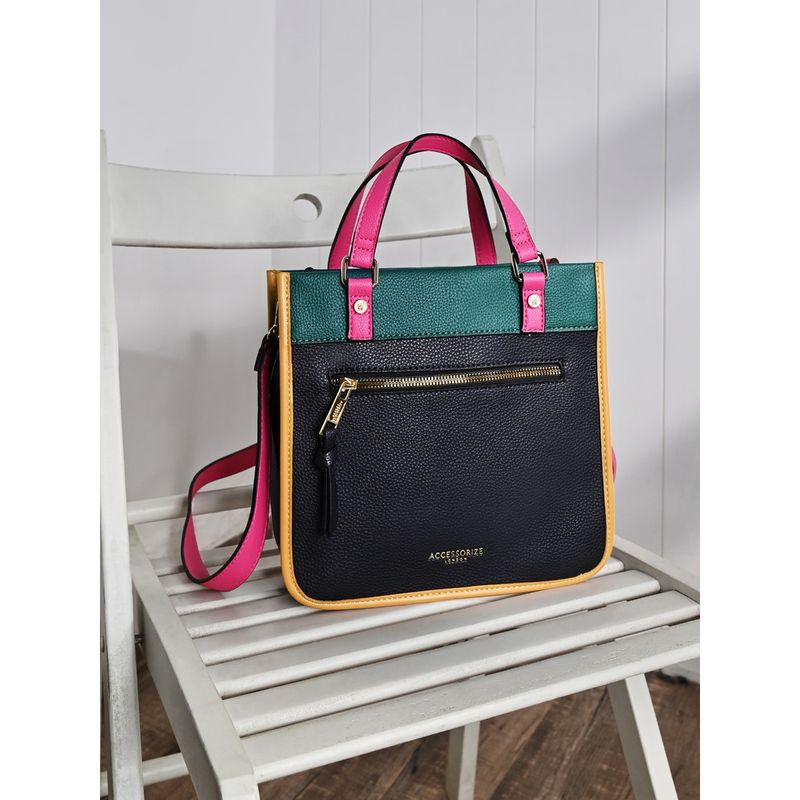 Buy Accessorize London Womens Multi Mini Colour Block Handheld Bag Online
