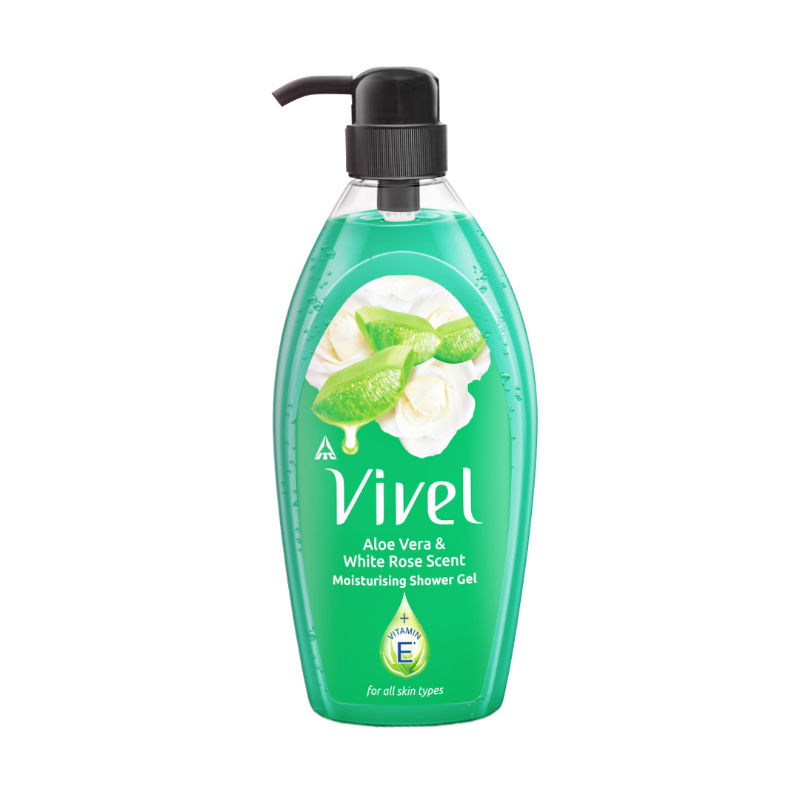 Buy Vivel Aloe Vera & White Rose Scent Moisturizing Shower Gel Online