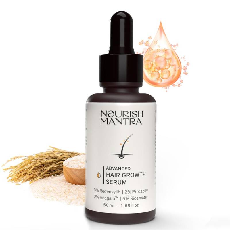 Buy Nourish Mantra Advanced Hair Growth Serum for Hair Regrowth and ...