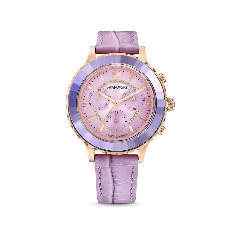 Buy SWAROVSKI Women Purple Dial Analog Watch - 5632263 (M) Online