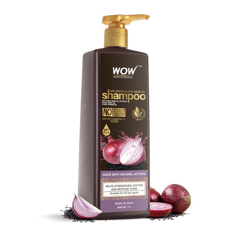 WOW Skin Science Red Onion Black Seed Oil Shampoo: Buy WOW Skin Science ...