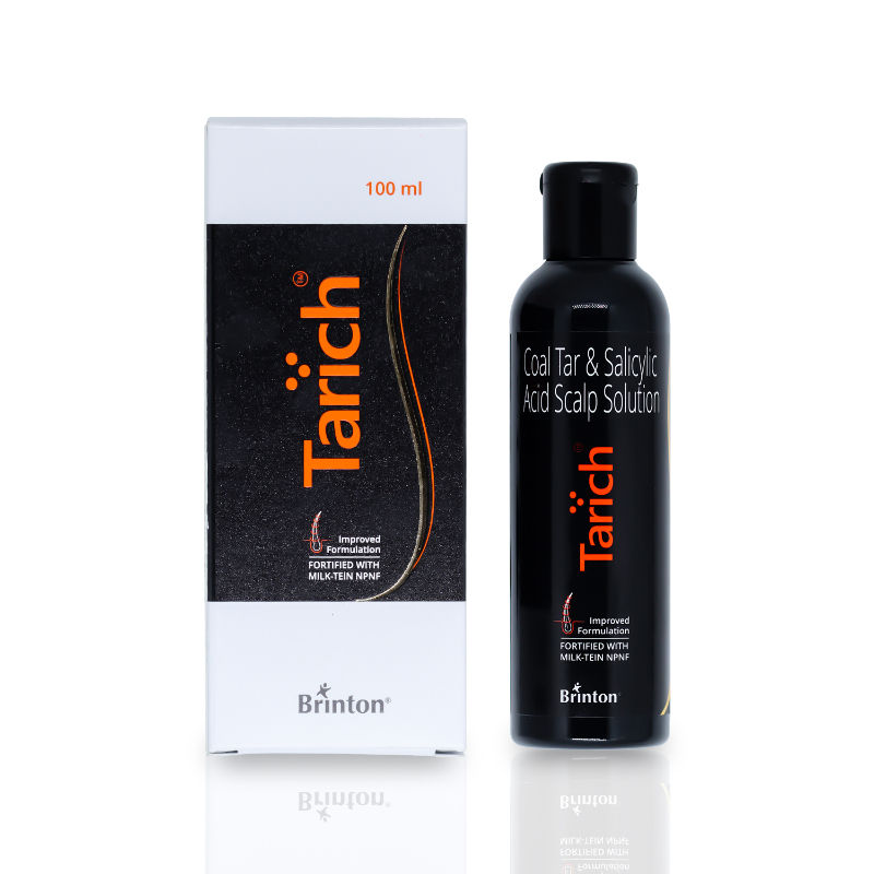 Buy Brinton Coal Tar Topical Solution Anti-dandruff Treatment Lotion Online