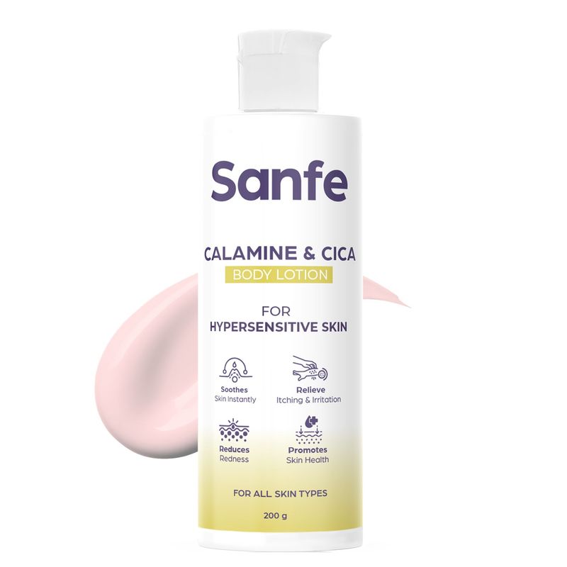 Buy Sanfe Calamine & Cica Body Lotion Online