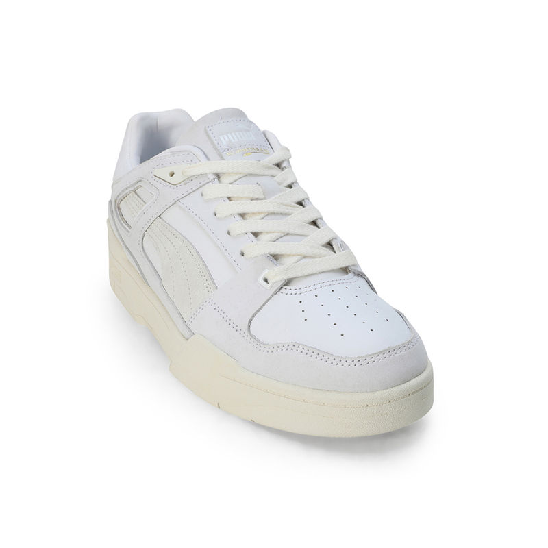 Buy Puma Slipstream Lux Unisex White Sneakers Online