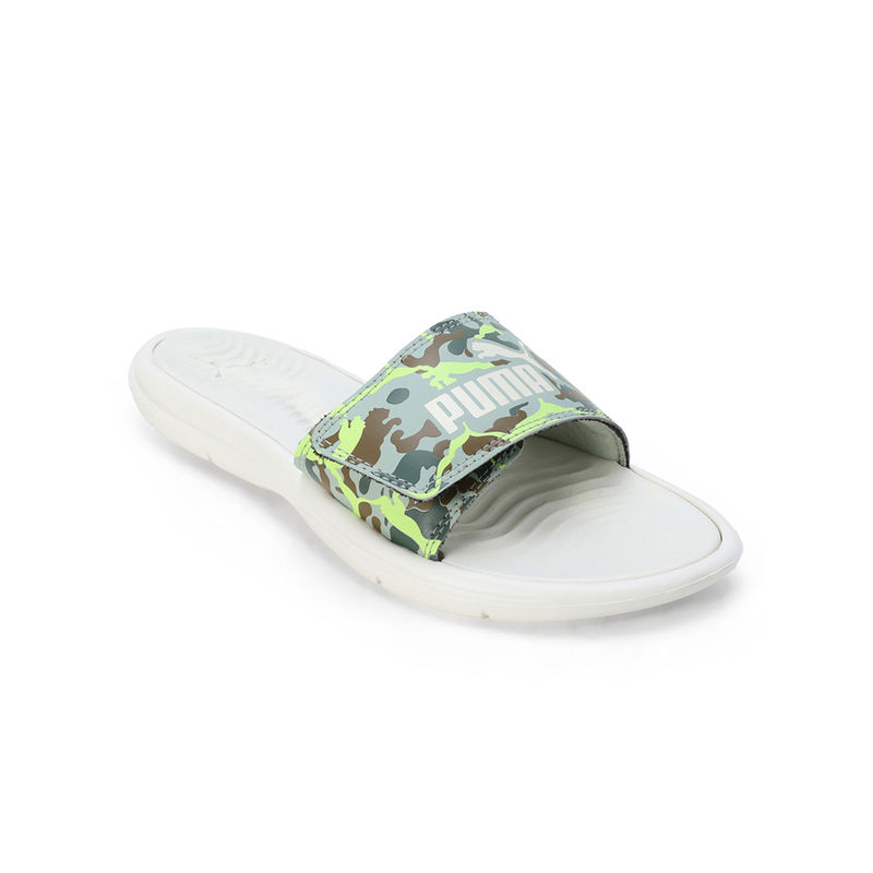 Buy Puma Ceres Women White Sliders Online