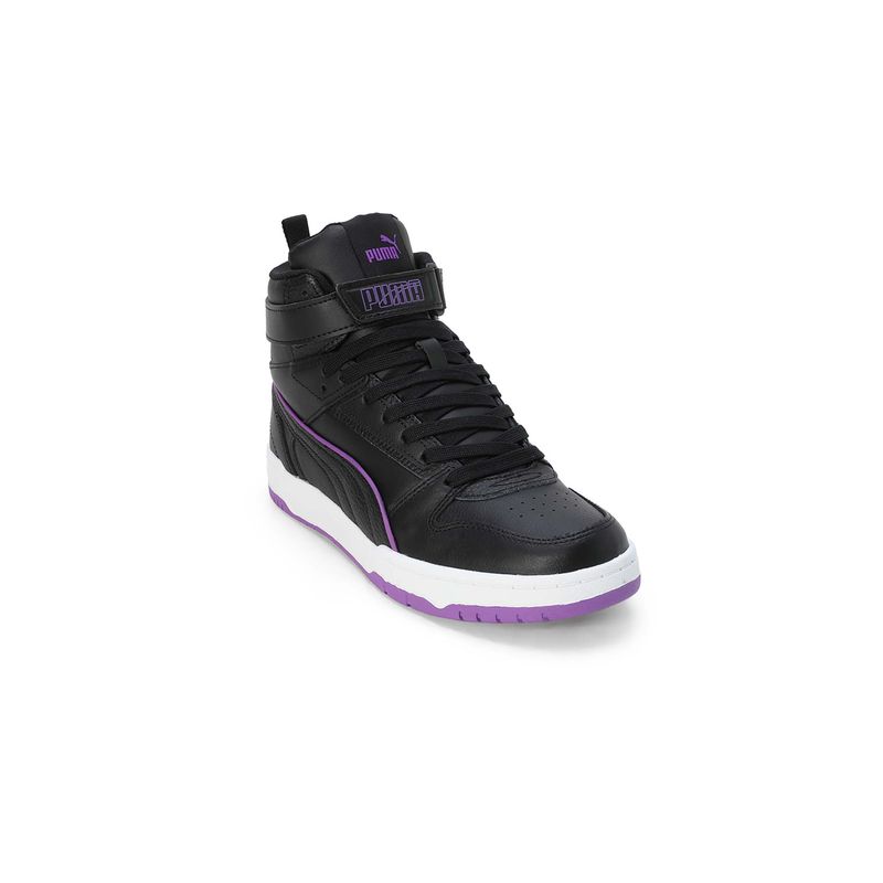 Buy Puma RBD Game Court- Z Mid Men Black Sneakers Online
