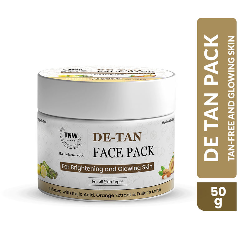 Buy TNW The Natural Wash De-Tan Face Pack For Glowing Skin And Tan ...