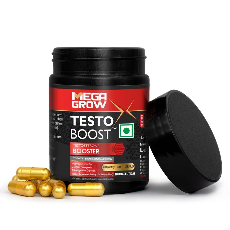 Buy Megagrow Testosterone Booster Capsules Online