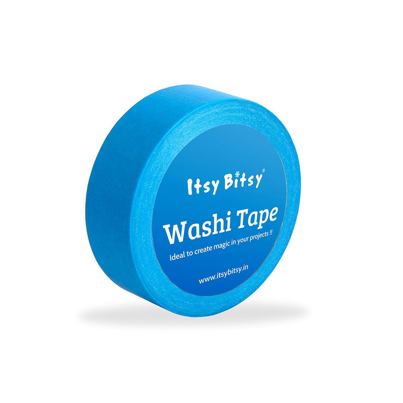 Buy Itsy Bitsy Washi Tape Solid Arctic Blue 15mm x 10Mtr 1 Roll Online