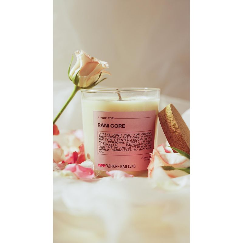 Buy Rad Living Rani Core - Floral Oud Scented Candle Online