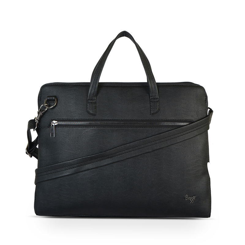 Buy Baggit G Media Men Laptop Bags And Sleeves, Black Online