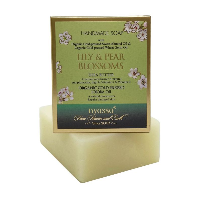 Buy Nyassa Lily & Pear Blossom Handmade Soap Online