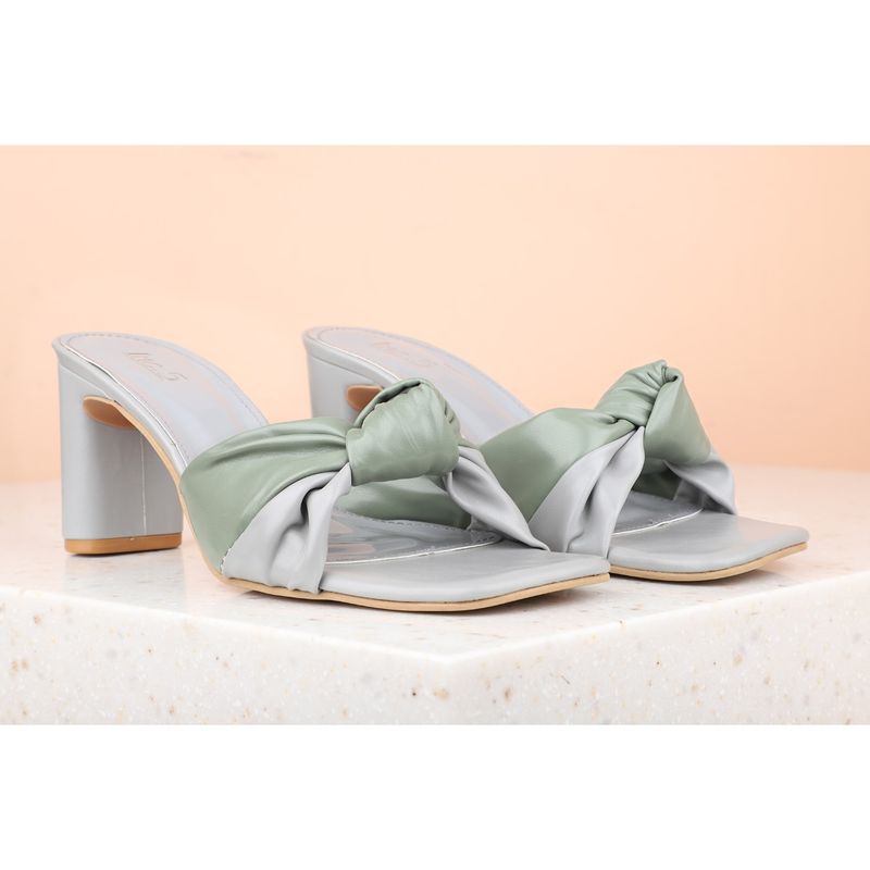 Buy Inc.5 Solid Grey Block Heels Online