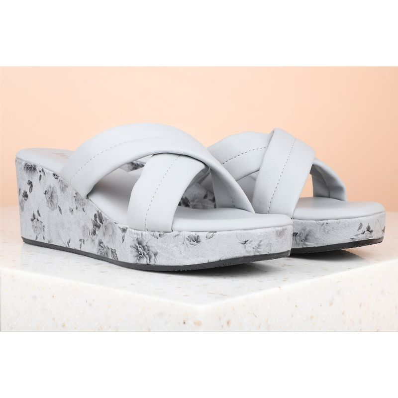 Buy Inc.5 Solid Grey Wedges Online