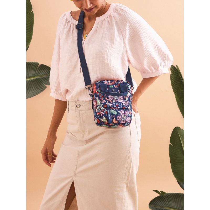 Buy Chumbak Explorer Batik Bloom Sling Bag Online