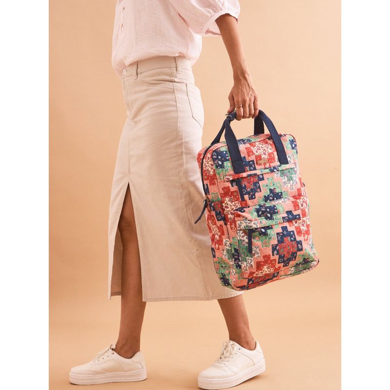 Buy Chumbak Explorer Batik Patchwork Backpack Online